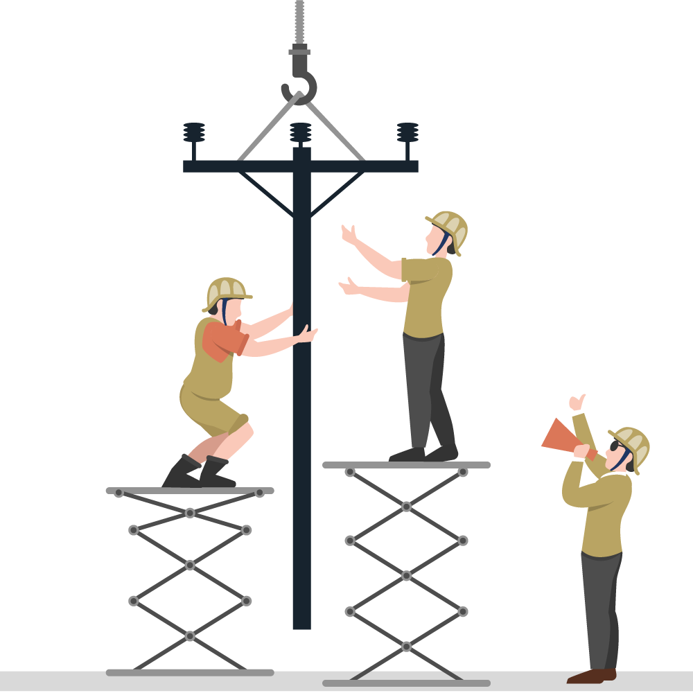 Private Pillar Installation – Bristow Electrical